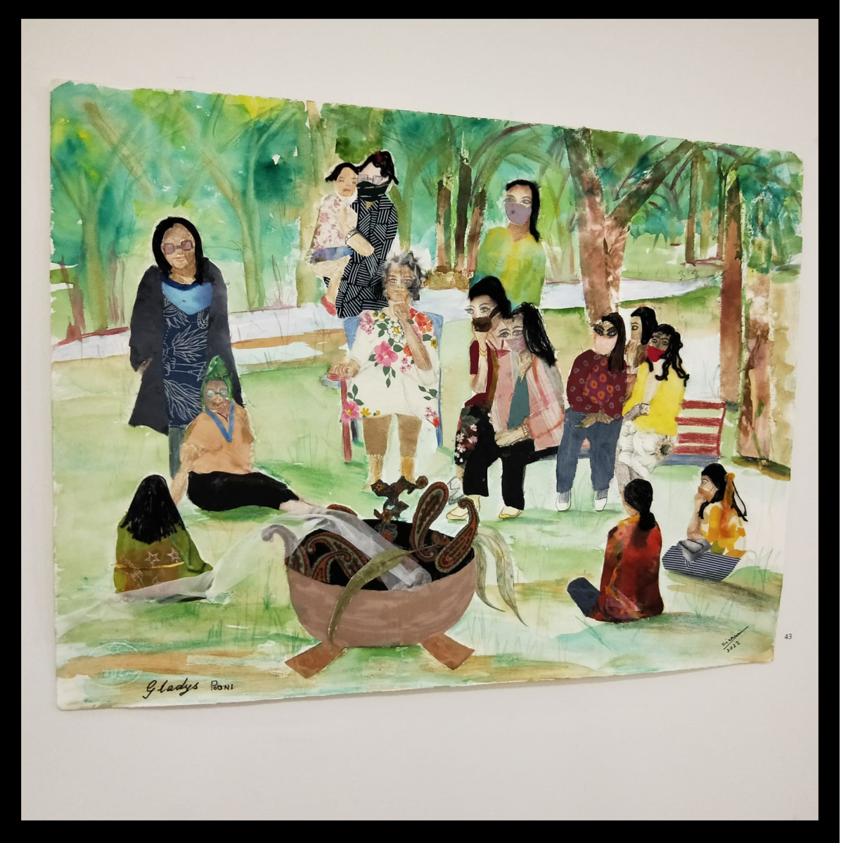 ‘Creating Space’ – An exhibition of migrant women’s art – be:longing